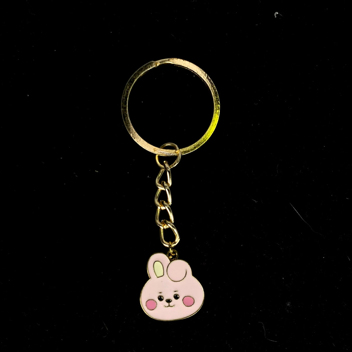 Cute BTS Cooky Character Key Chain (Golden)– Oralia India