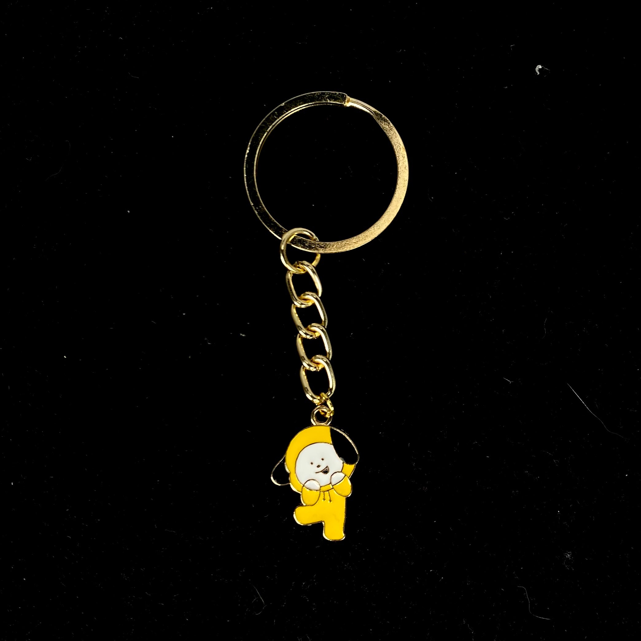 Buy Cute BTS Chimmy Character Key Chain (Golden)– Oralia India