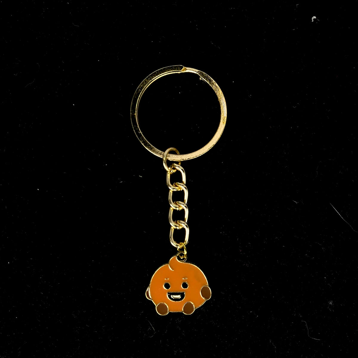 Buy Cute BTS Shooky Character Key Chain (Golden)– Oralia India