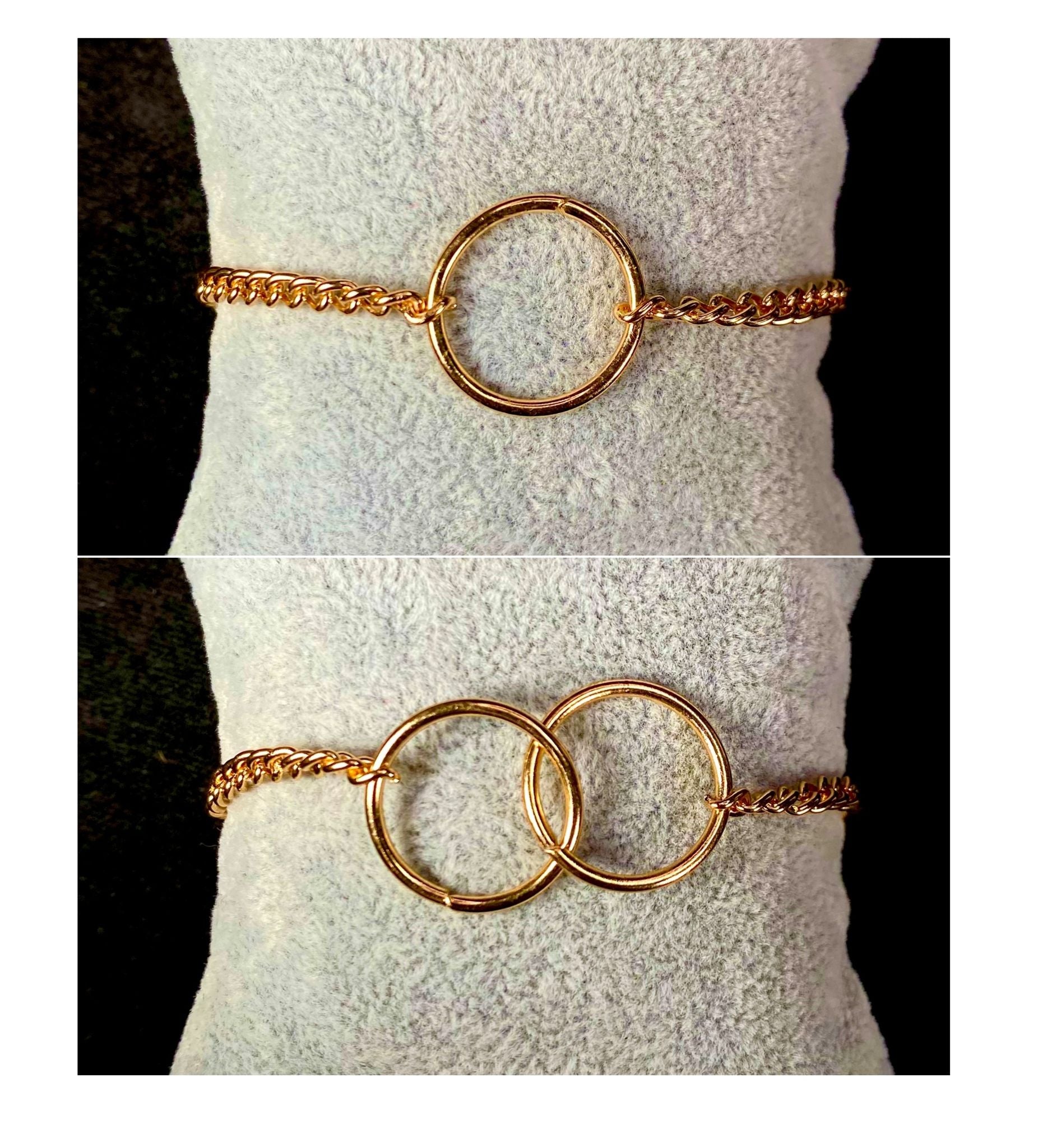 Affordable Single & Double Ring Bracelet Combo– Oralia India